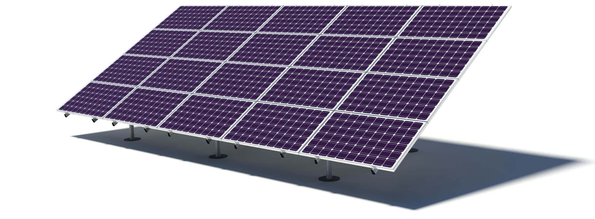 Clear Purple Solar System