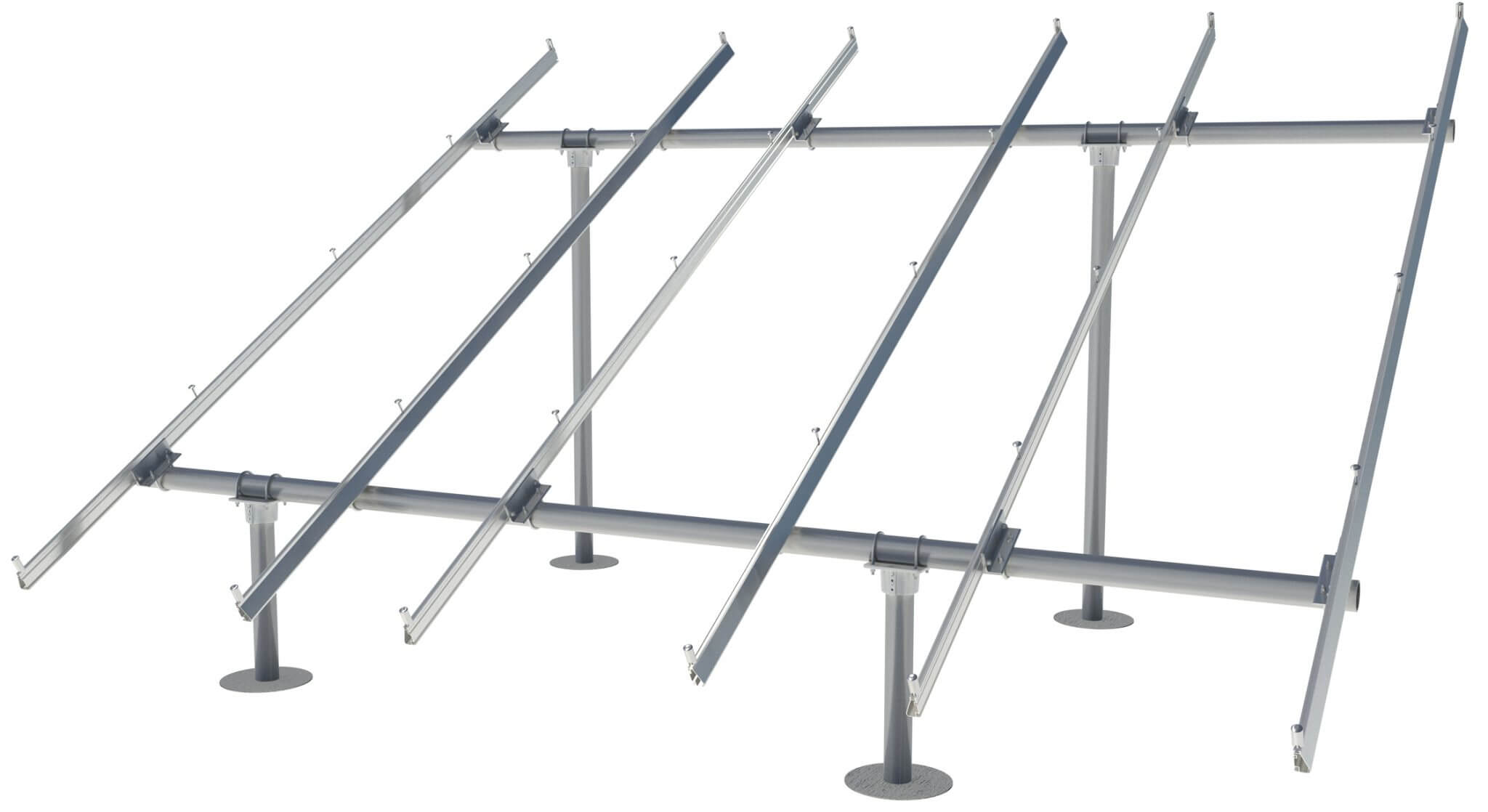IronRidge Ground Mount - Solar Racking System for Open Fields
