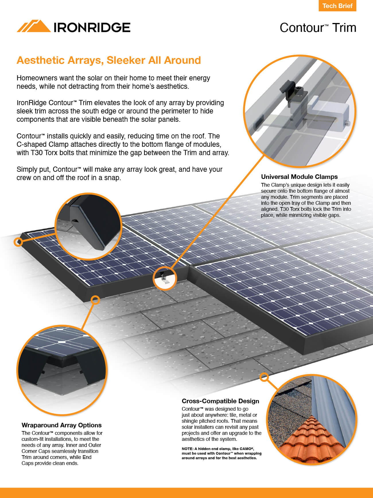 Contour™ Trim - Solar Array Skirt - IronRidge