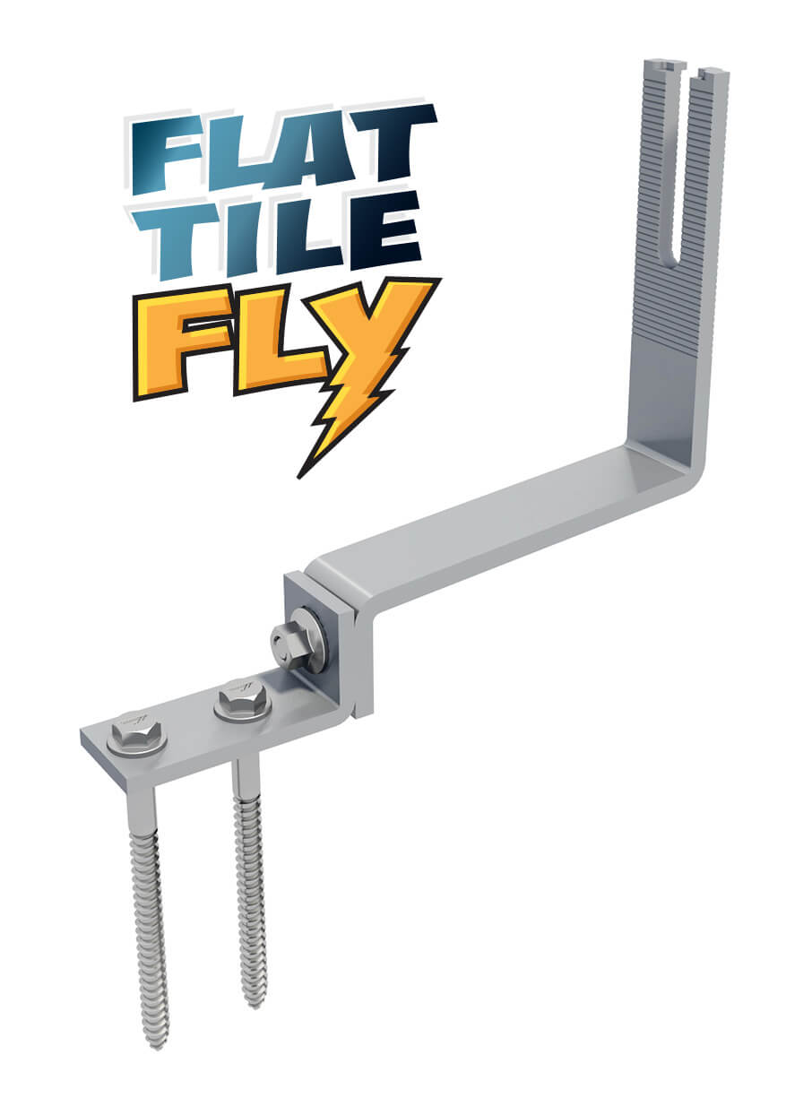 Flat Tile Fly | Flat Tile Roof Attachment - IronRidge